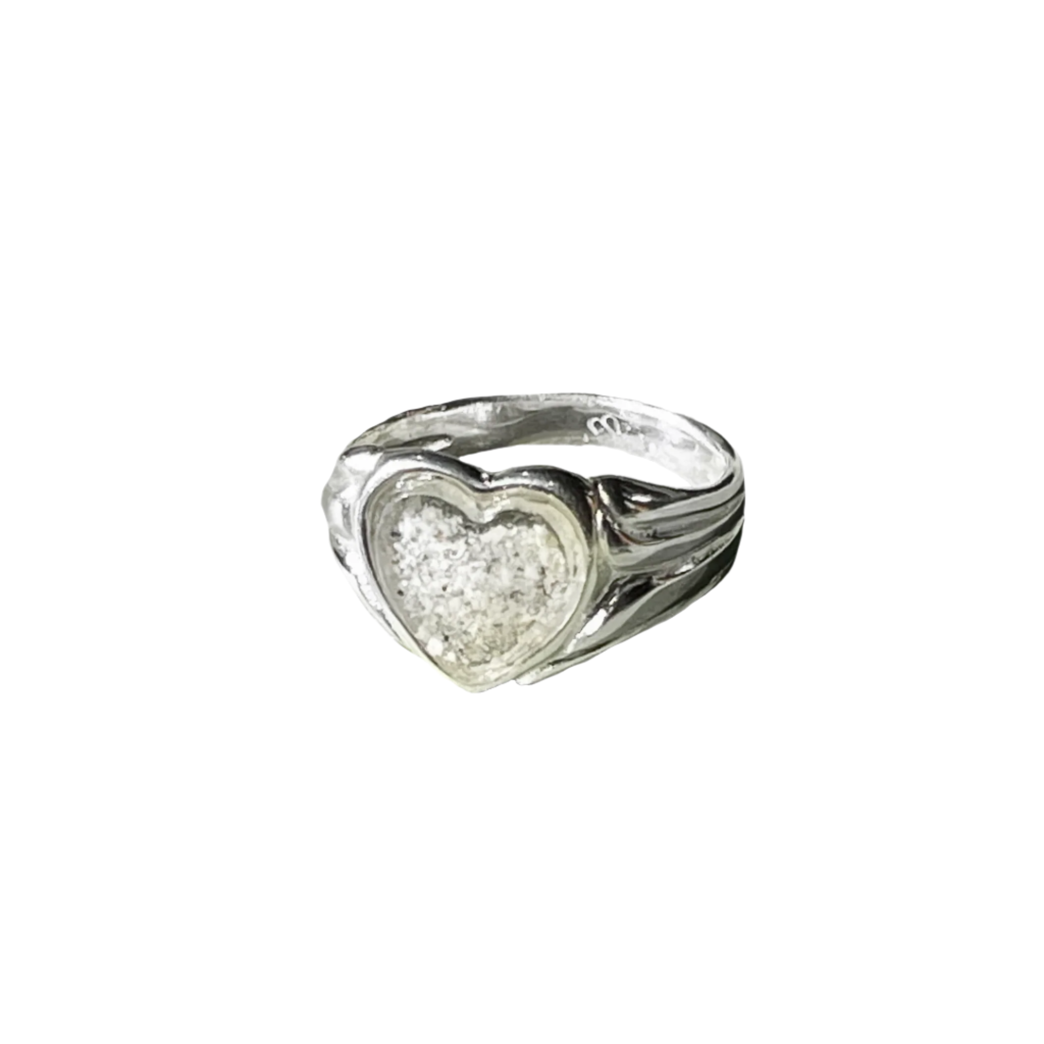 Heart's Ashes Ring - Sterling Silver | Serpent & the Swan