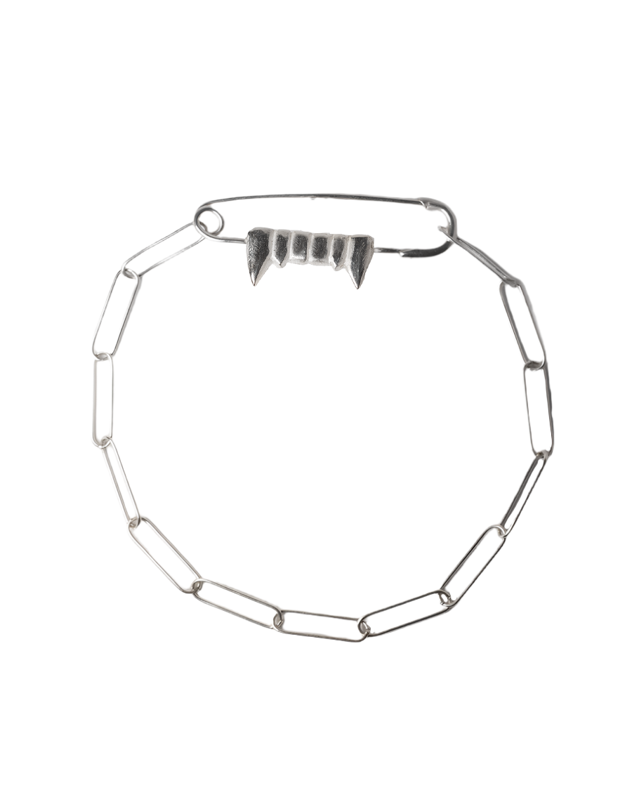 Fang Pin Bracelet- Sterling Silver | Serpent & the Swan